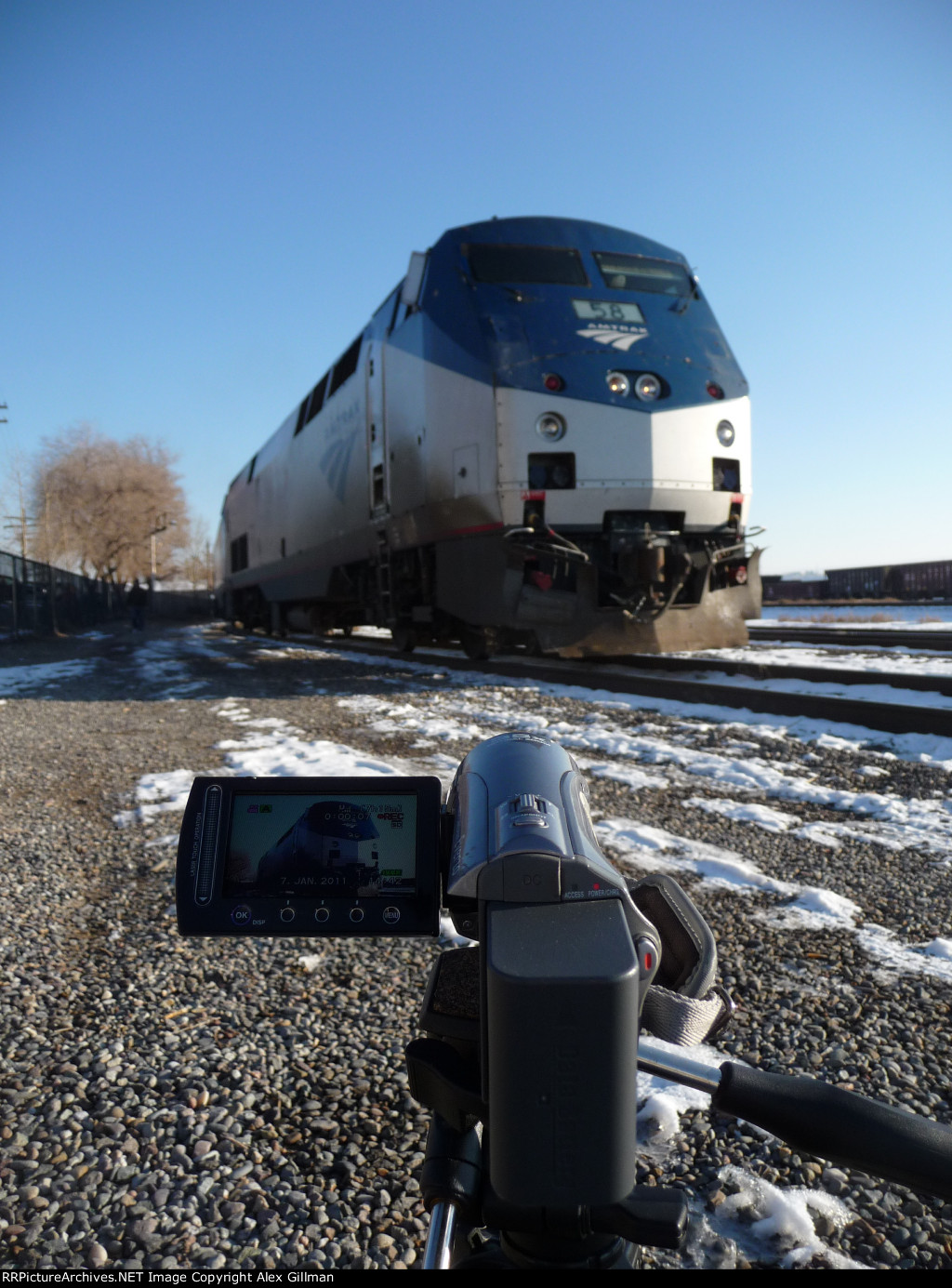 Amtrak 58 West, Everio View